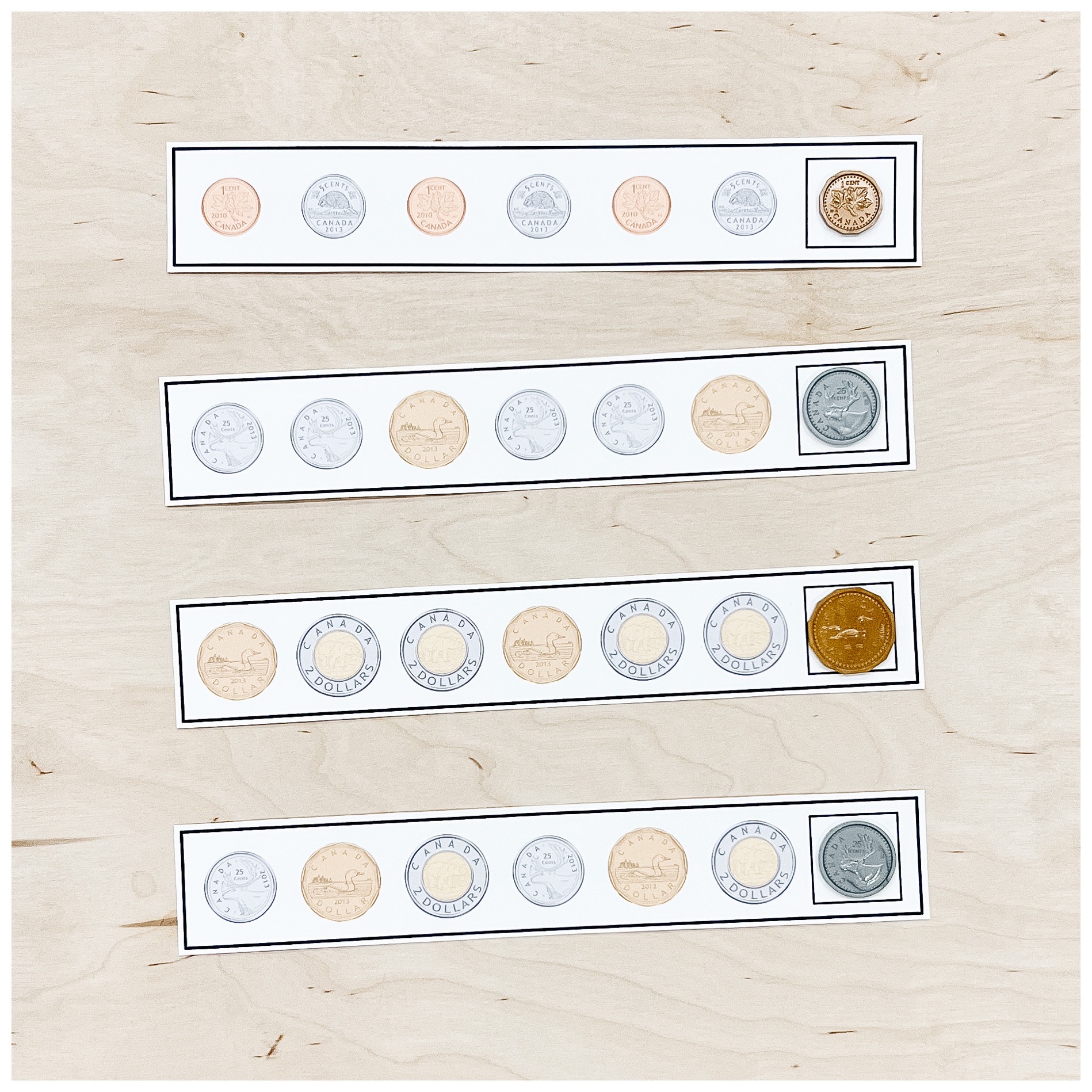 How to Teach Canadian Money in Kindergarten