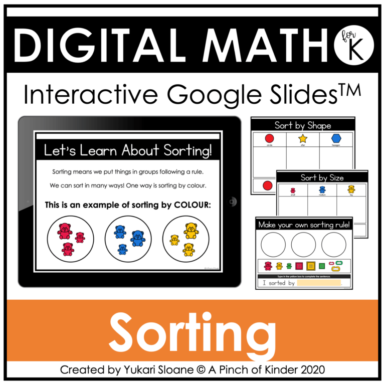 A Pinch of Kinder - Kindergarten Math Lessons and Centres