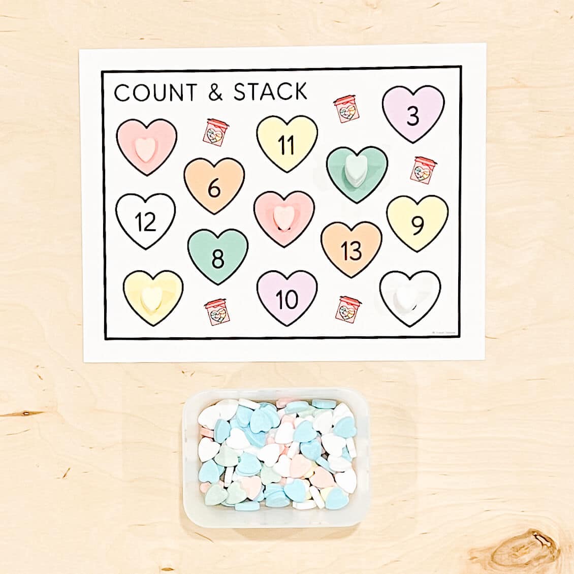 14 Valentine's Day Centers for Kindergarten