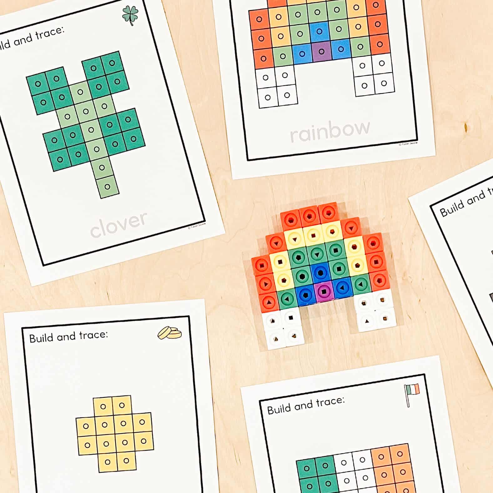 St. Patrick's Day Centers for Kindergarten