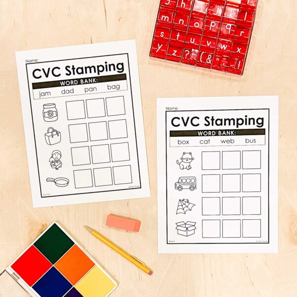 15+ Fun and Engaging CVC Centres for Kindergarten