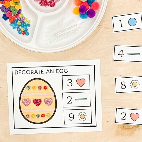 14 Low-Prep & Engaging Easter Centers for Kindergarten