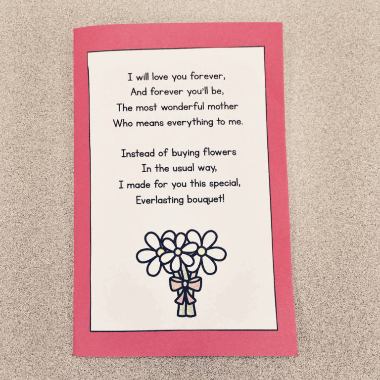 Mother's Day Crafts & Card Ideas for Primary Classrooms!