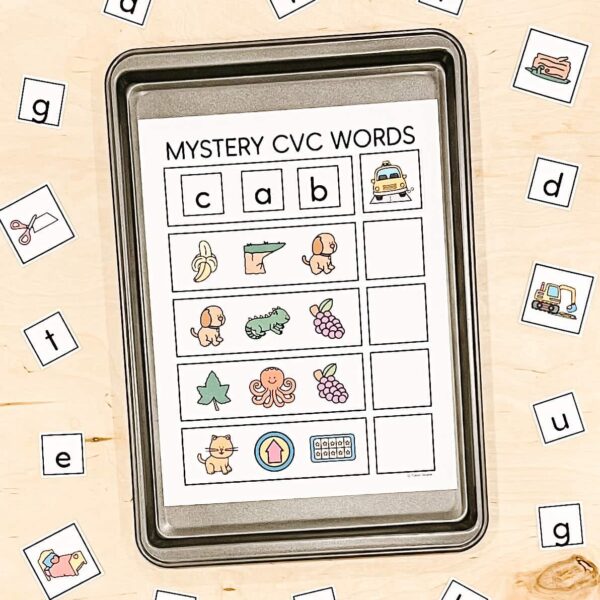 15+ Fun and Engaging CVC Centres for Kindergarten