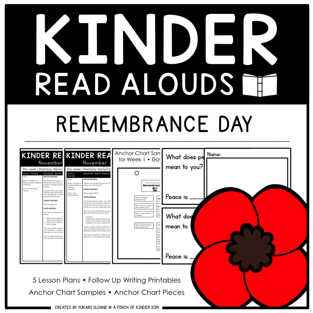 Heartfelt Remembrance Day Activities for Kindergarten: Meaningful ...